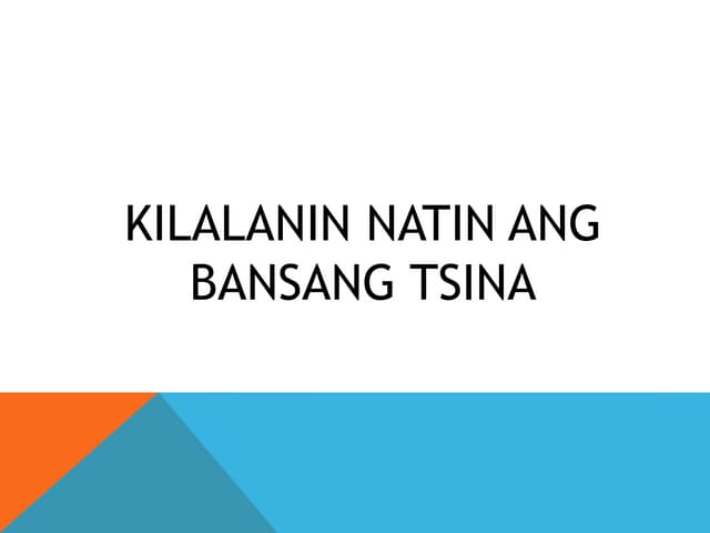NAMANA NA MGA KAUGALIAN TRADISYON SA MGA KASTILA, TSINO, HINDU, AT ...