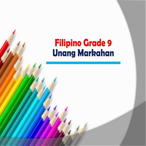 Comprehensive Overview of Filipino Panitikan for Grade 9 Students | PPTX