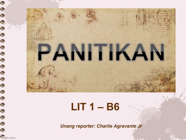 Ang Ating Panitikang Filipino | PPTX