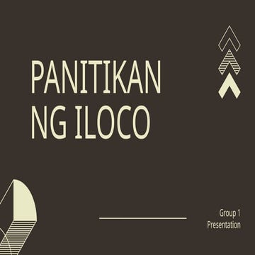 Ilocano | PPTX