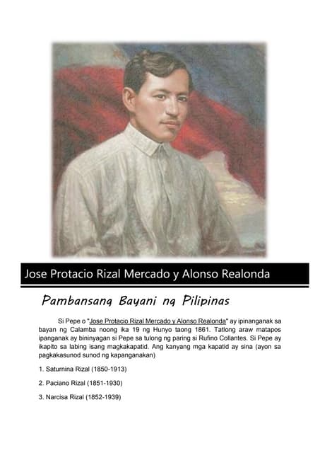 jose rizal at mga kapatid.pptx