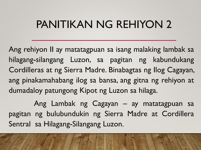 Cagayan Valley Region 2 | PPT