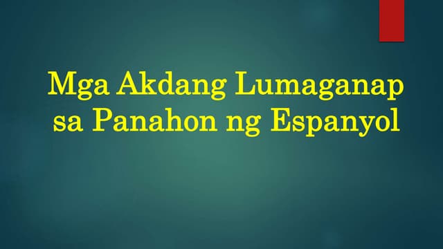 Mga dulang pantanghalan | PPTX