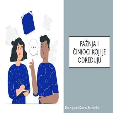 PAŽNJA (4).pptx prezentcija iz psihologije na temu paznja | PPTX