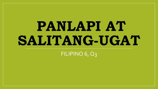 Panlapi at salitang ugat Pptx_1.pptxxxxx | PPTX