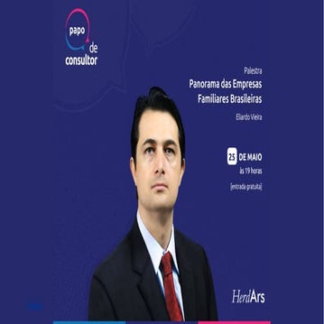 Panorama das empresas familiares brasileiras | Eliardo Vieira | KPMG | PPT