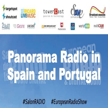 Panorama Radio in Spain and Portugal @ European Radio and Digital Audio ...