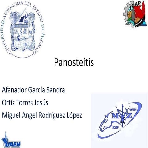 Panosteítis | PPTX