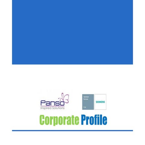 Panso solutions company profile | PDF