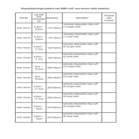 Pansw nibp interconnect_hoses | PDF