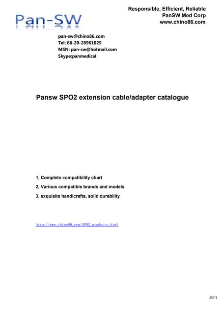 Pansw esu accessories | PDF