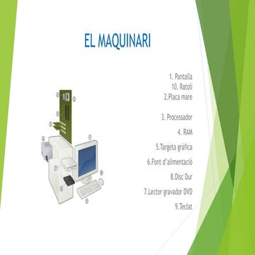El Maquinari | PPTX