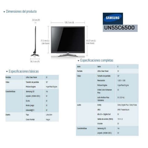Pantallas entre 46 y 55 pulgadas | PPT