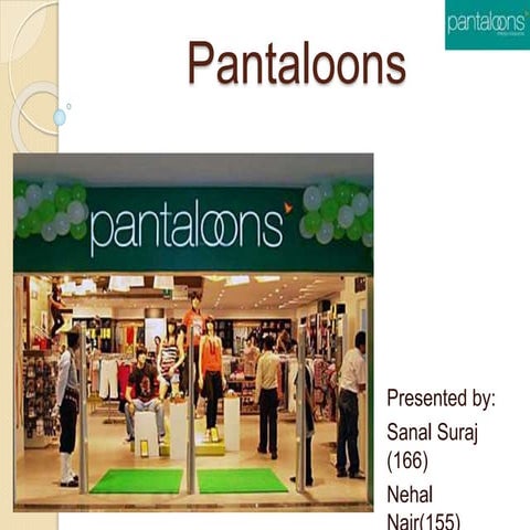 Pantaloons 2015 | PPTX