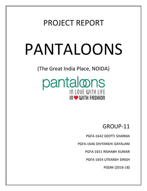 Report on Westside | PDF