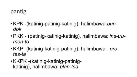 Karaniwang Ngalan filipino grade 2 33343-4-3 | PPT