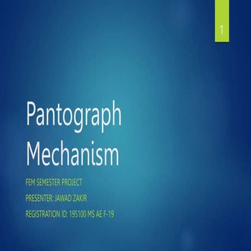 Pantograph Mechanism.pptx