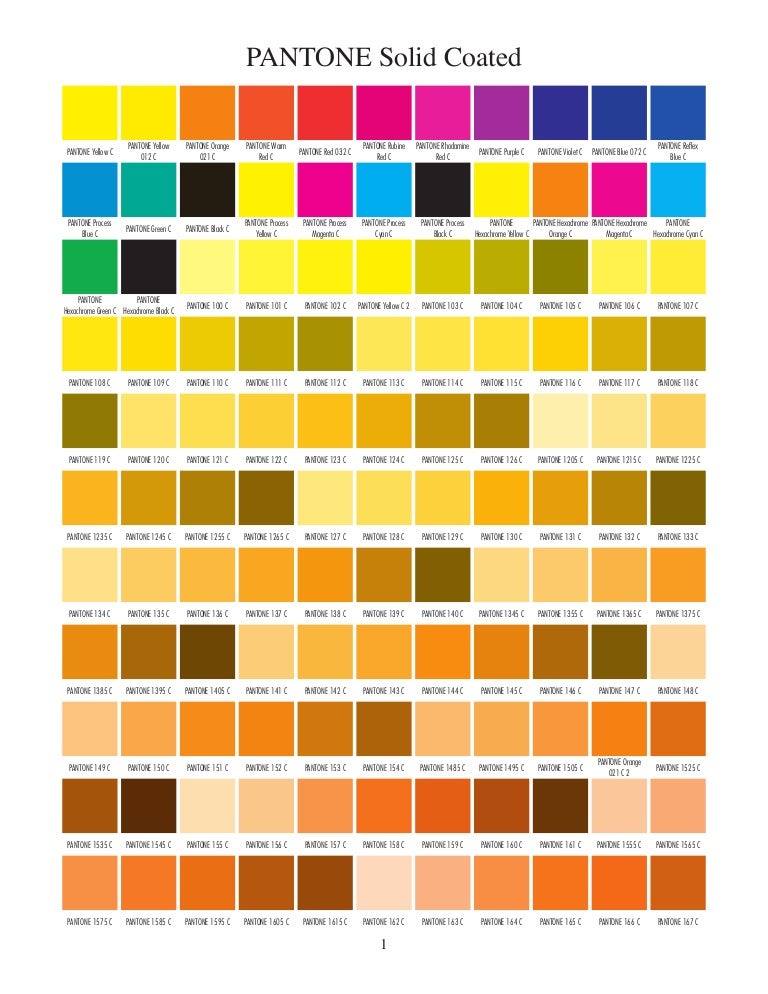 PANTONE Solid Coated pantone-solid-coated