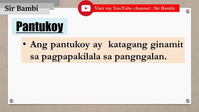 Tayutay (Figures of Speech) | PPTX