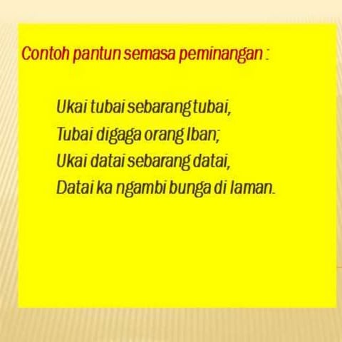 Pantun | PPTX