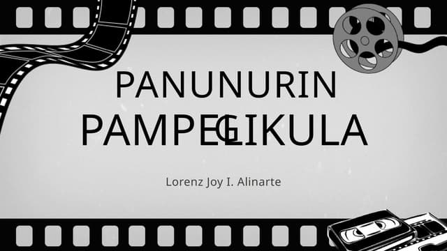 Suring pelikula format | DOC