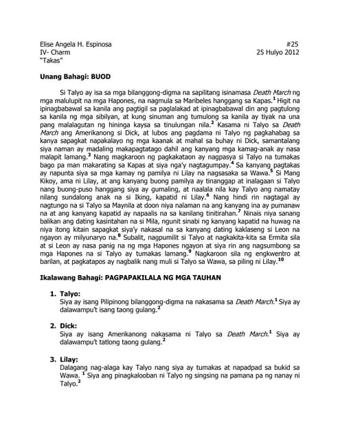 Ang mangingisda | DOCX