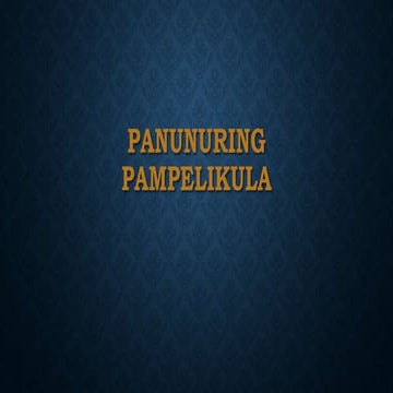 Pagsusulat ng iskrip sa pelikula | DOC