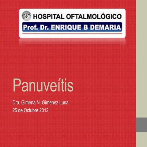 Panuveítis | PPTX