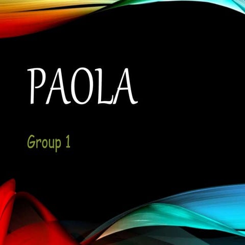 Paola | PPTX