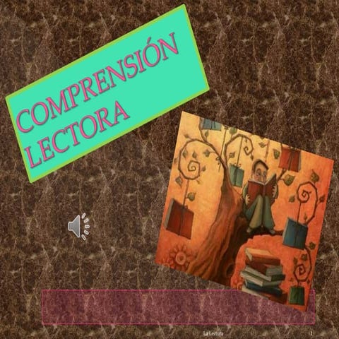 COMPRENSION LECTORA | PPTX