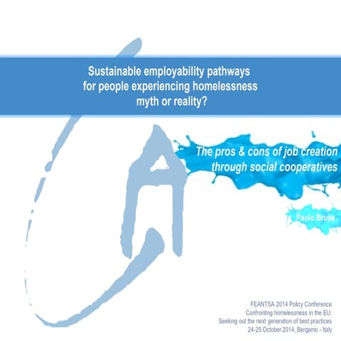 The Pros and Cons of Job Creation Through Social Cooperatives | PDF