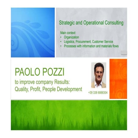 Paolo Pozzi presentations