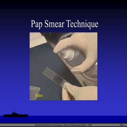 COLLECTION AND SMEARING TECHNIQUES FOR PAP SMEARS | PPT