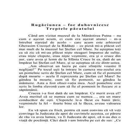 Papacioc arsenie despre rugaciune | PDF