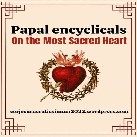 Papal encyclicals On the Most Sacred Heart.pdf