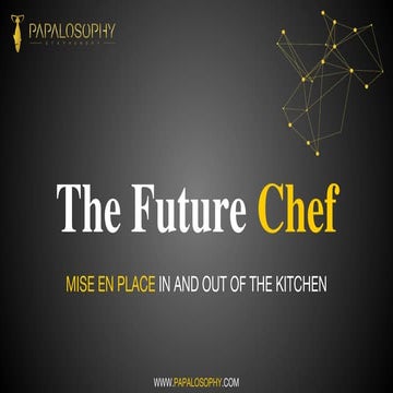 The Future Chef | PDF