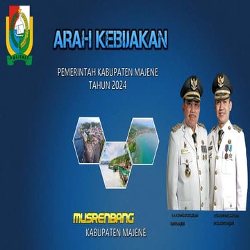 PAPARAN MUSRENBANG KAB. MAJENE TAHUN 2024 | PPTX