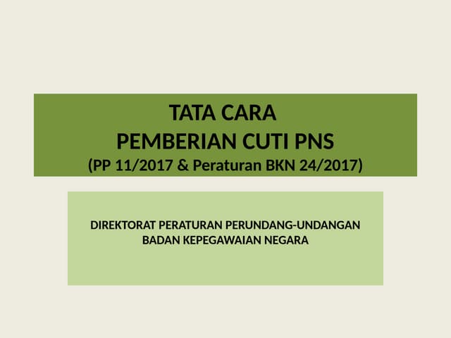 PPT CUTI PNS.pptx