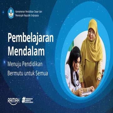 Paparan Deep Learning untuk tingkat sekolah menengah | PPTX