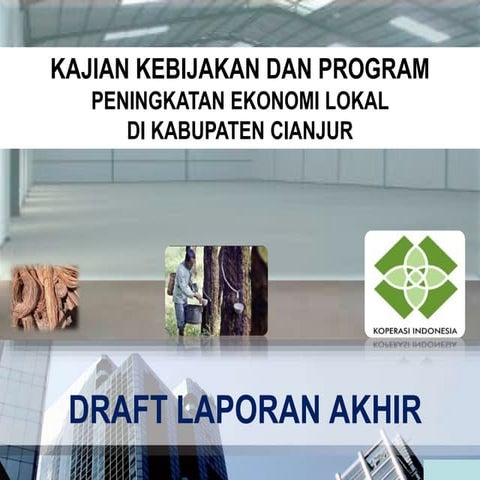 Paparan draft lap akhir pel kab cianjur 27 des 2018 | PPTX