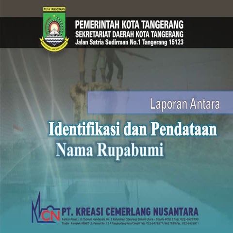 Identifikasi dan Pendataan Nama Rupa Bumi di Kota Tangerang | PPTX
