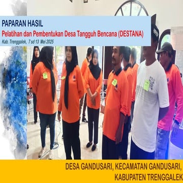 Paparan Hasil Kegiatan Pembentukan Destana Gandusari.pptx