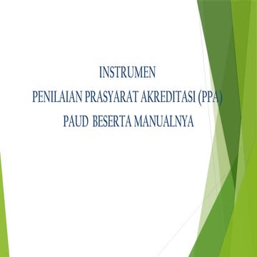 Paparan Instrumen dan Manual PPA Satuan PAUD.pptx
