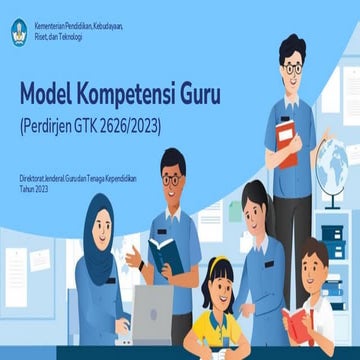 Model Kompetensi Guru semua jenjang terbaru | PPTX