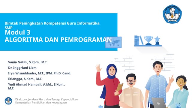 Paparan Modul 3 Presentasialgoritma Pemogramanv5pptx