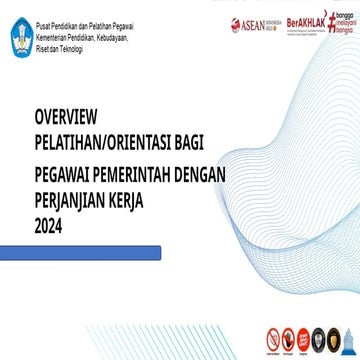 Paparan Overview Pppk Tahun 2024 Terbaru Pptx