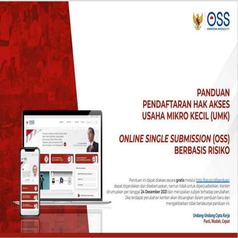 PAPARAN PANDUAN OSS RBA (Online Single Submission) | PPT