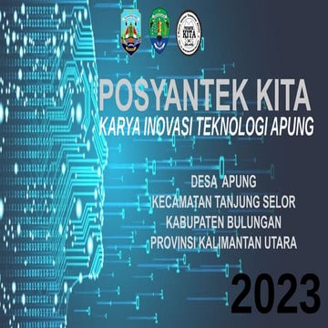 PAPARAN POSYANTEK KITA DESA APUNG TAHUN 2023 | PPTX