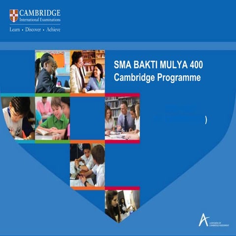 PAPARAN PROGRAM 2022-2023 SMA (XI Cambridge).ppt