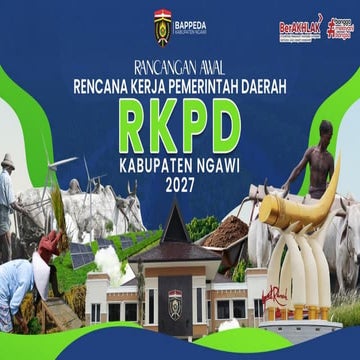 Konsultasi Rancangan awal RKPD tahun 2027 | PDF